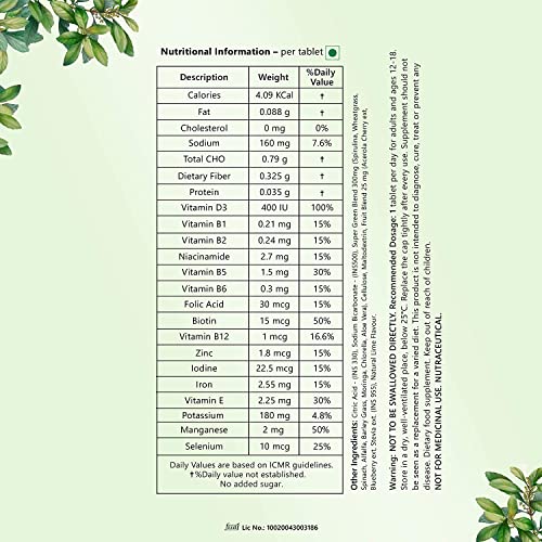 blended vitamins for daily wellness