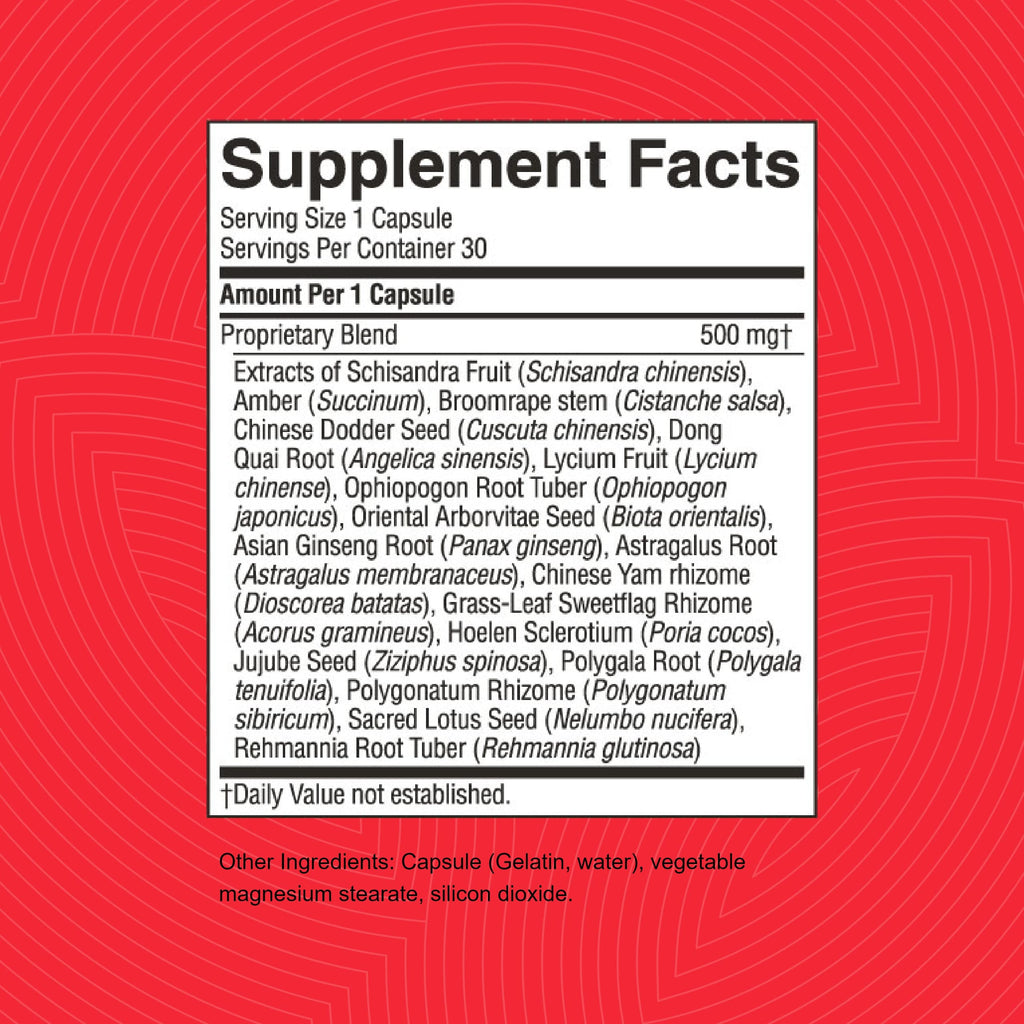Blended vitamins for daily wellness