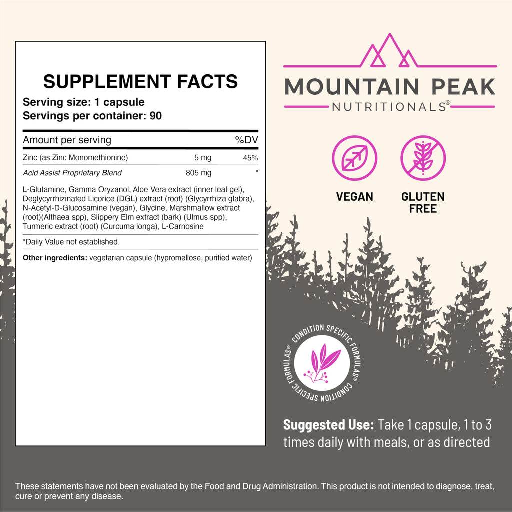 Blended vitamins for digestive comfort