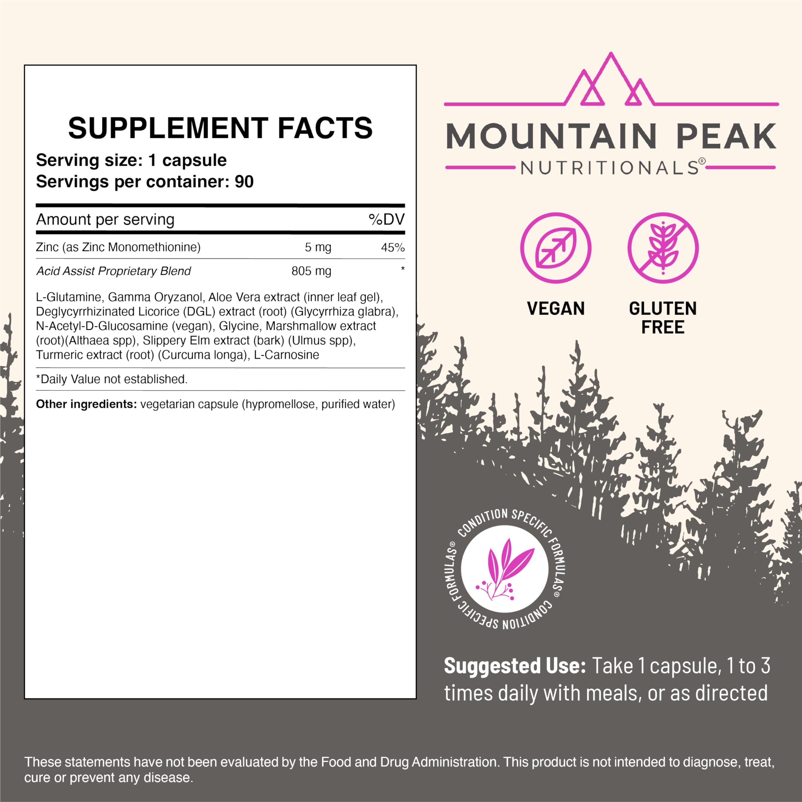 Blended vitamins for digestive comfort