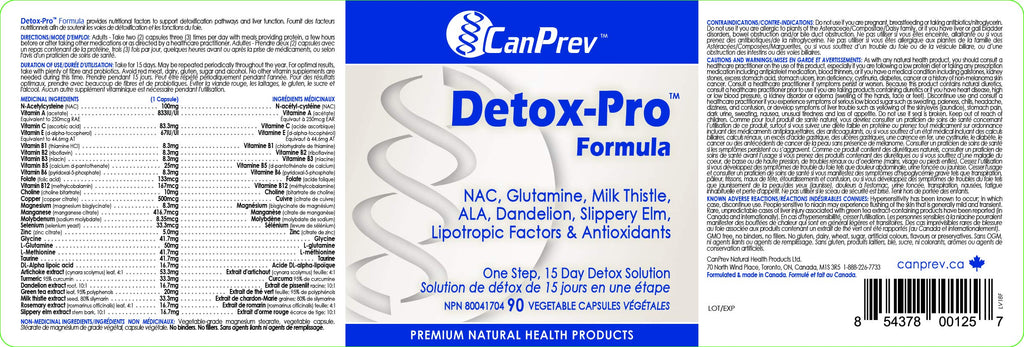 blended vitamins for effective detox