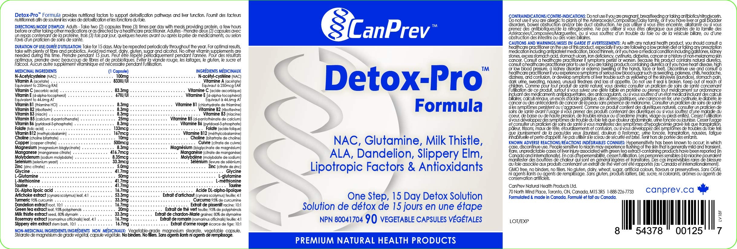 blended vitamins for effective detox