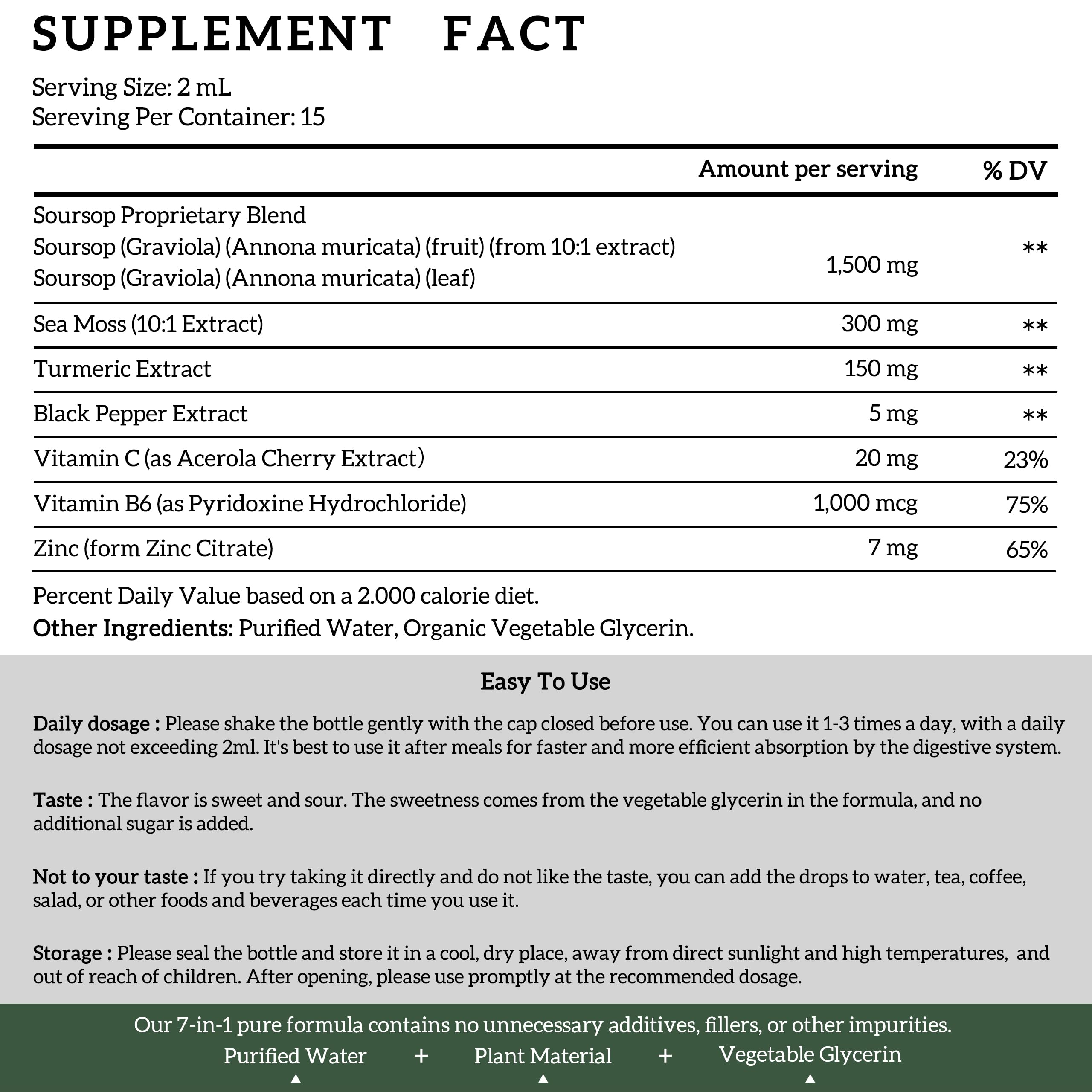 blended vitamins for enhanced immunity