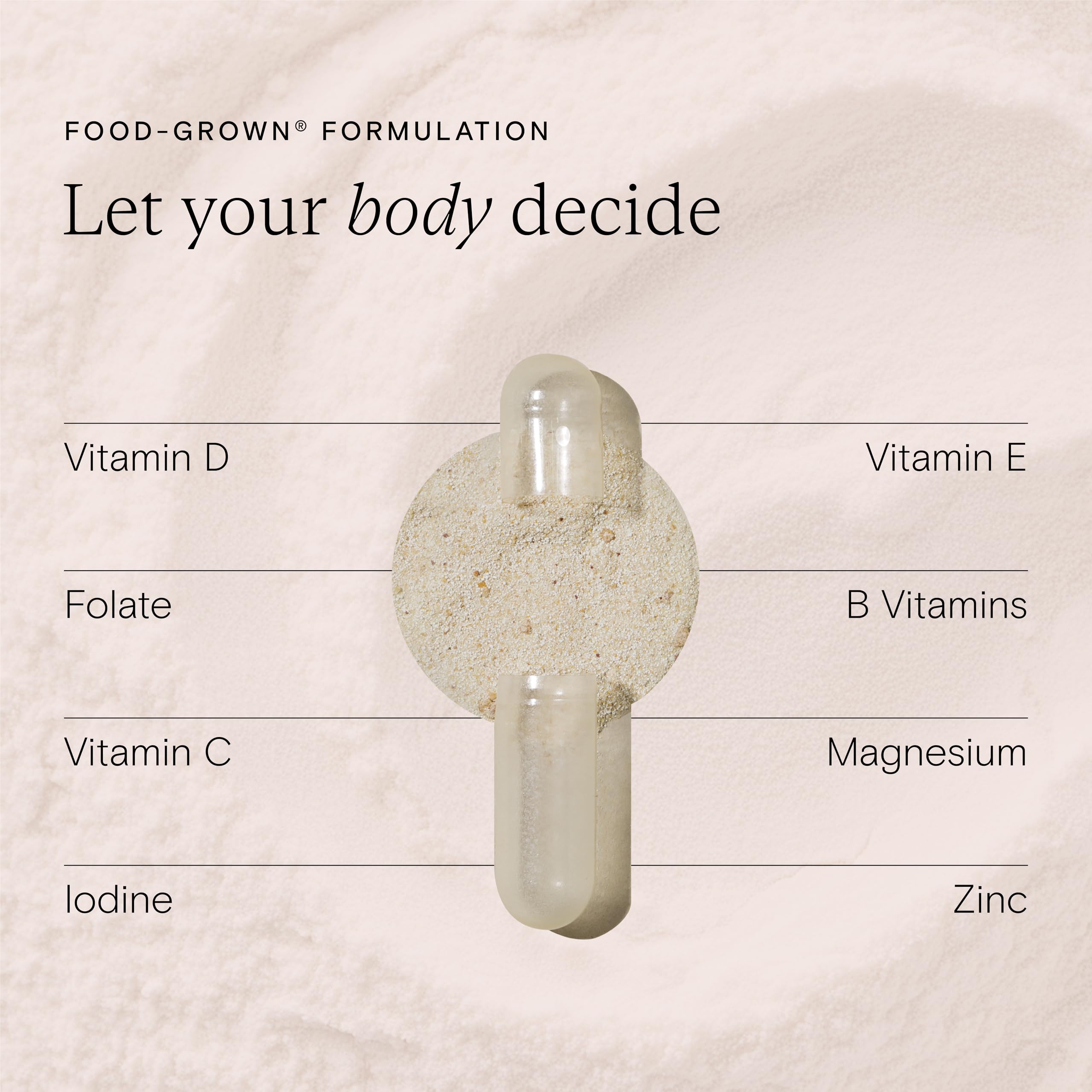 blended vitamins for fetal development