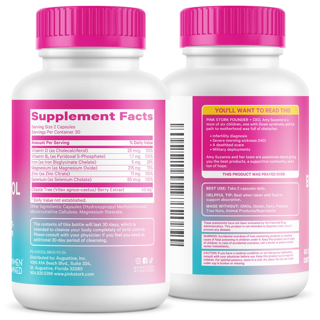 Blended vitamins for hormonal balance