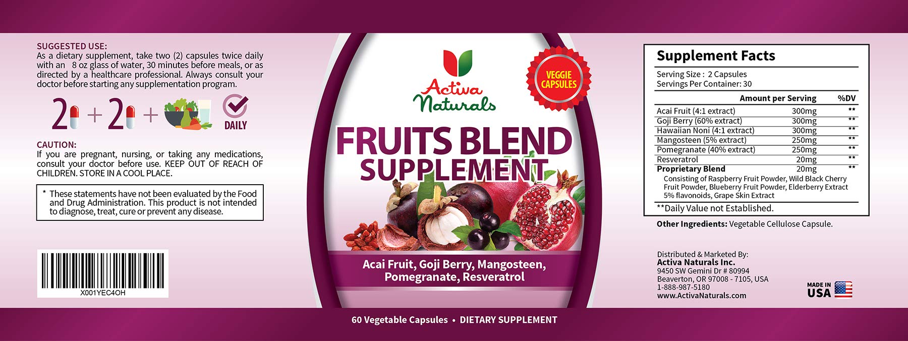 blended vitamins for immune health
