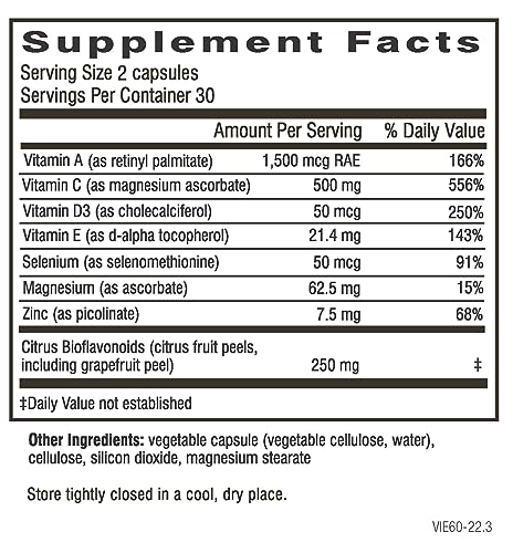 blended vitamins for immune strength