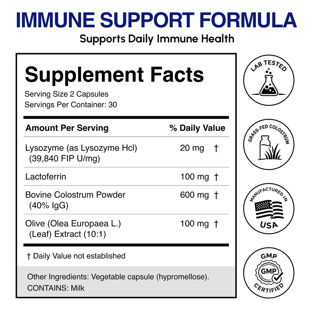 blended vitamins for immune strength