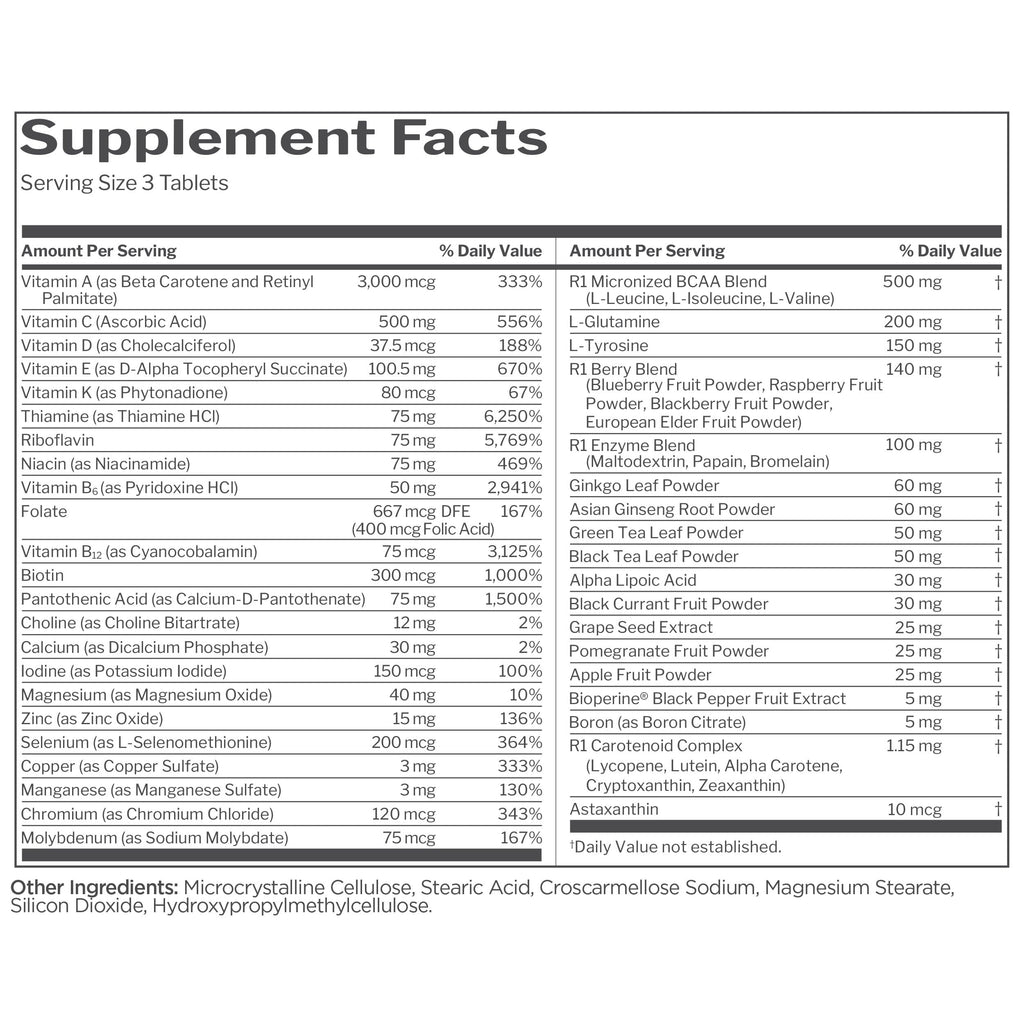 blended vitamins for immune support
