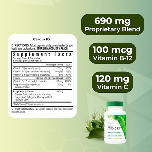 blended vitamins for improved cardiovascular function