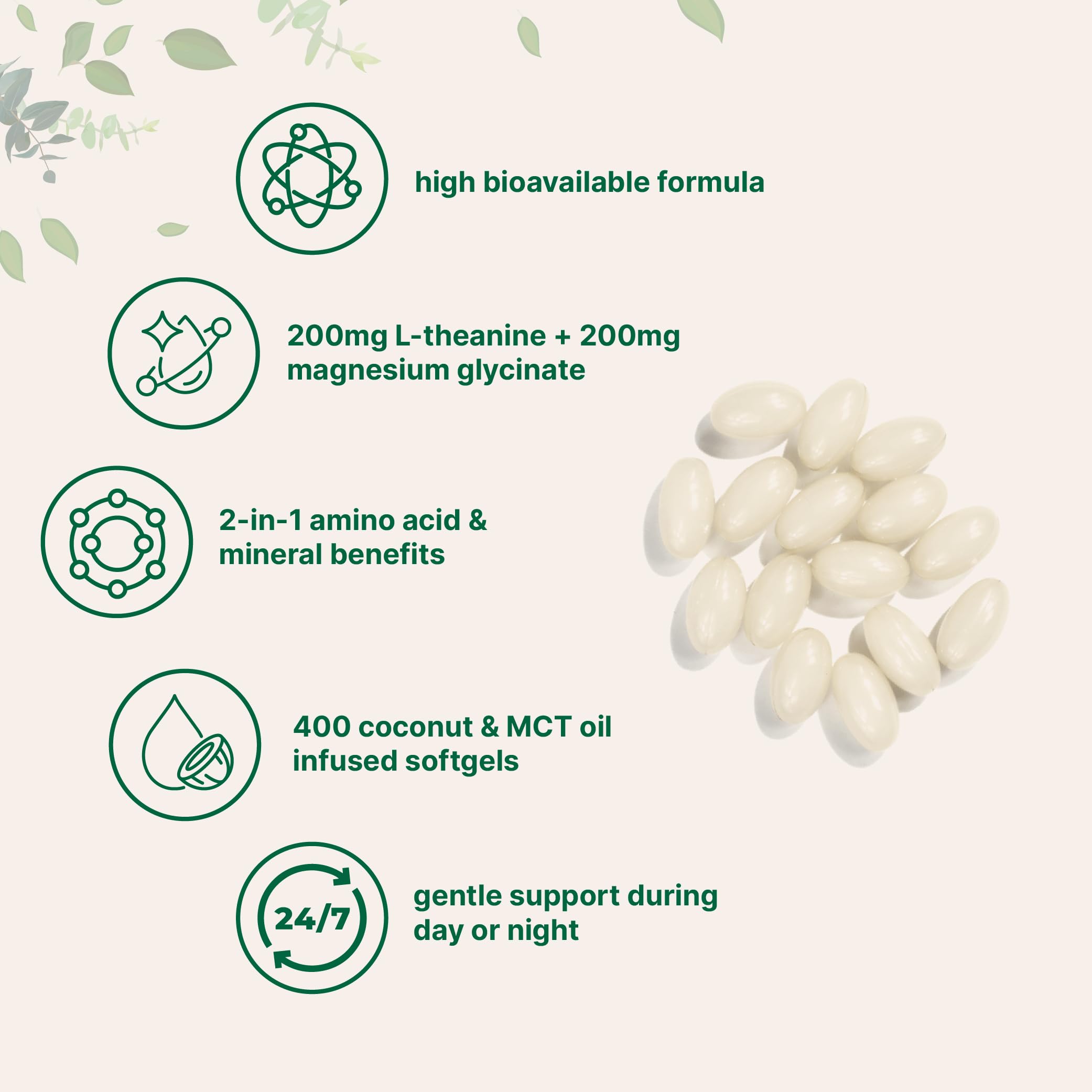 Blended vitamins for improved focus