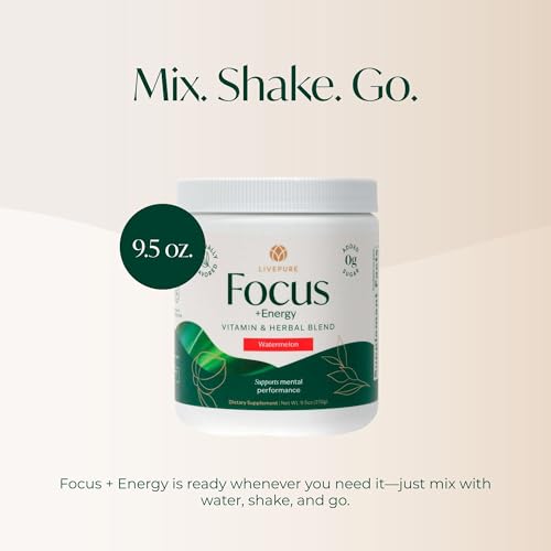 blended vitamins for improved focus