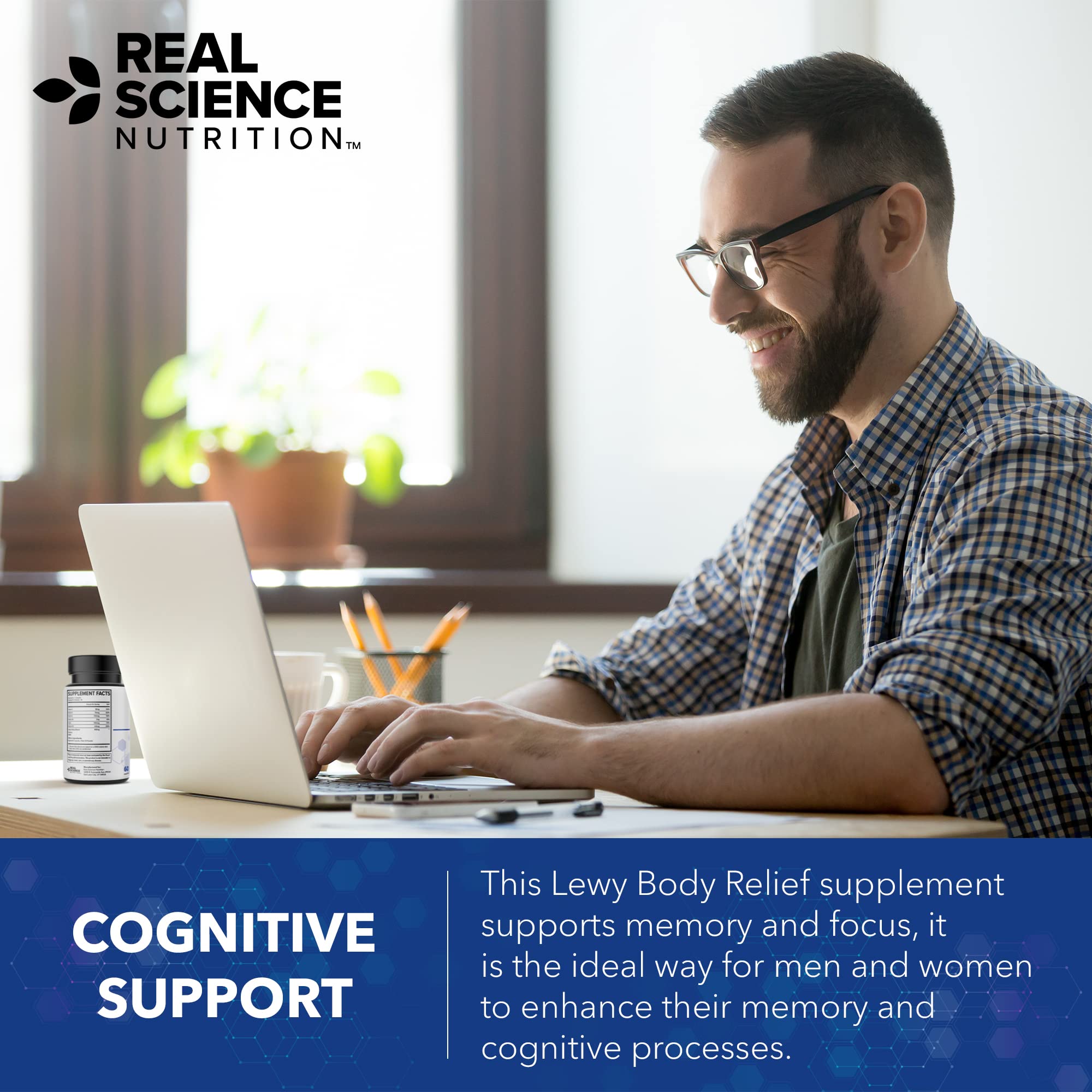 blended vitamins for Lewy body support
