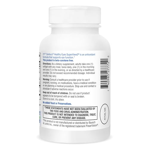 blended vitamins for long-term eye care