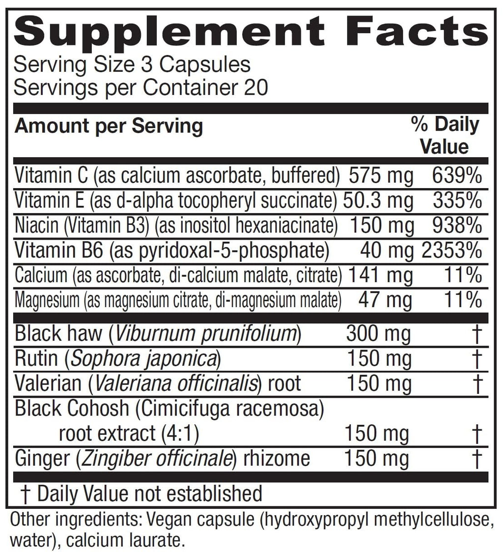 blended vitamins for menstrual relief