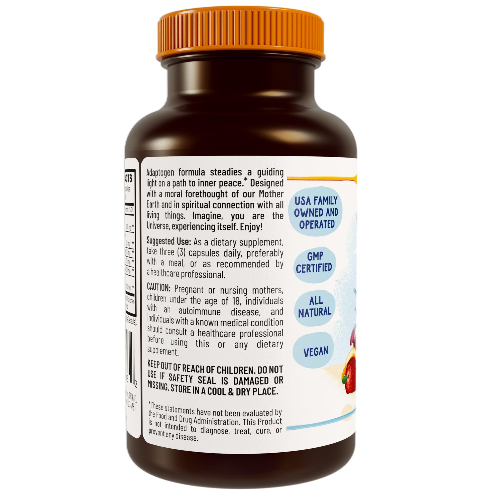 Blended vitamins for mental clarity