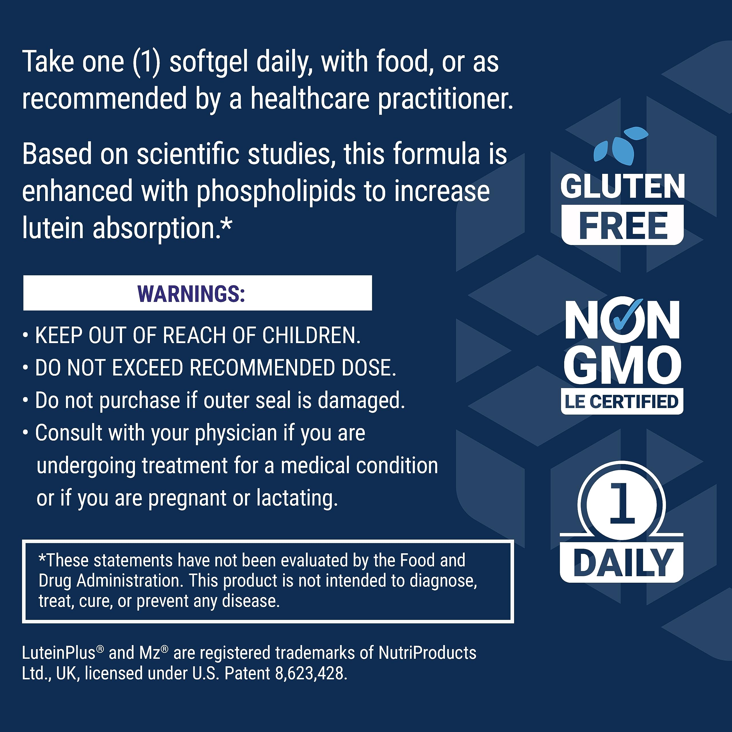 blended vitamins for ocular health