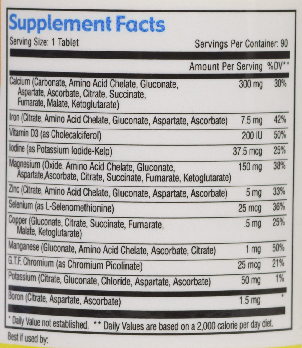 Blended vitamins for optimal absorption