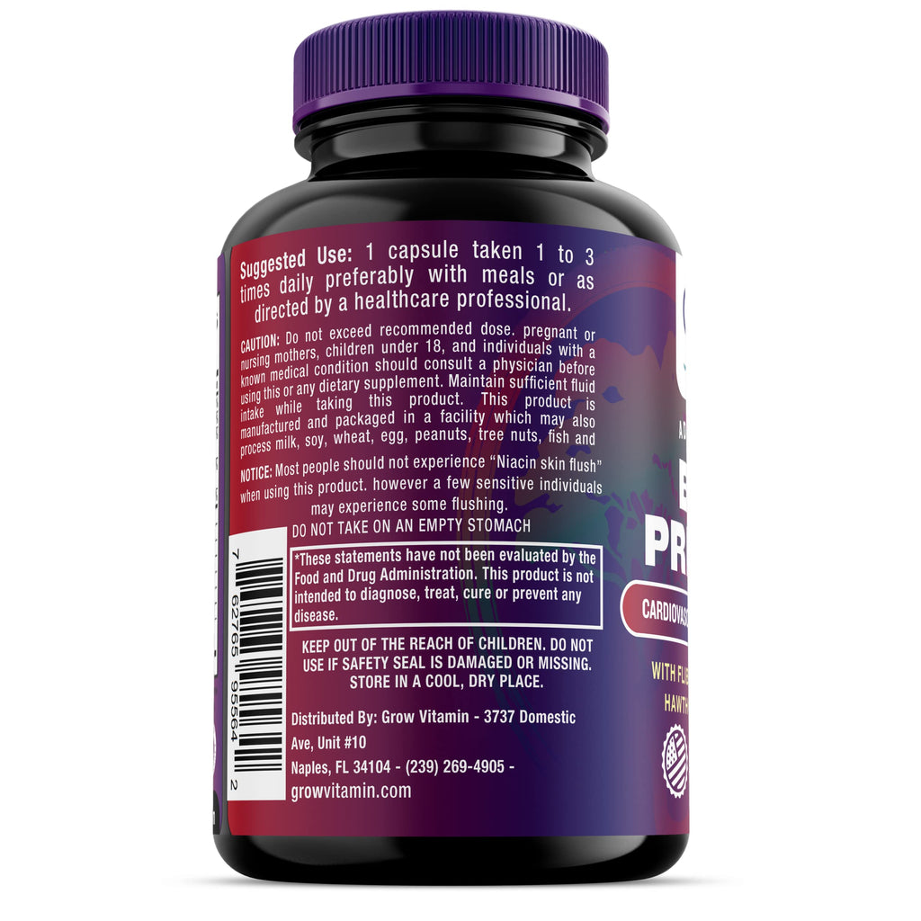 blended vitamins for optimal cardiovascular function