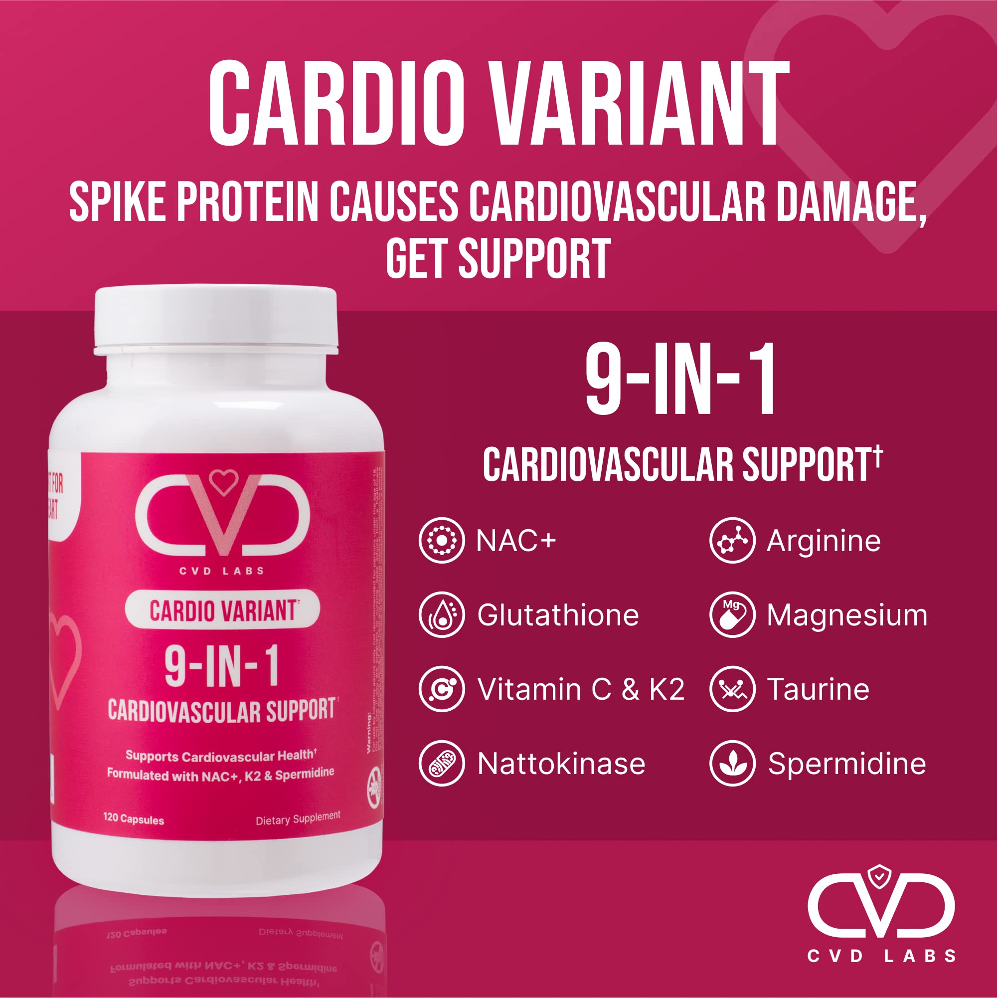 blended vitamins for optimal cardiovascular function