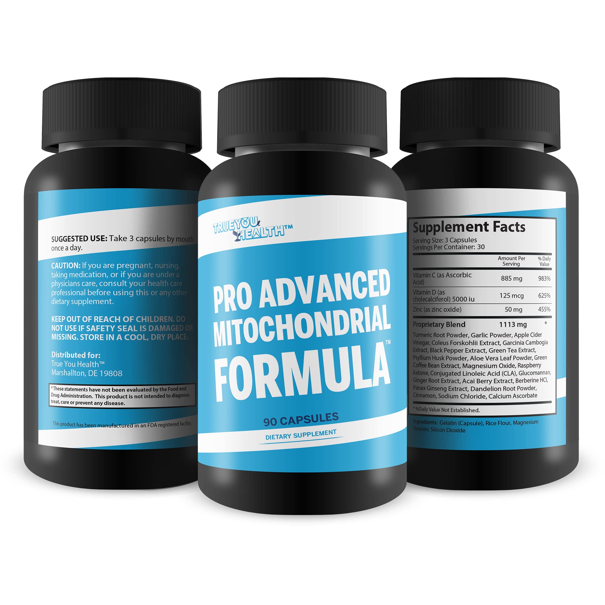 blended vitamins for optimal cellular function