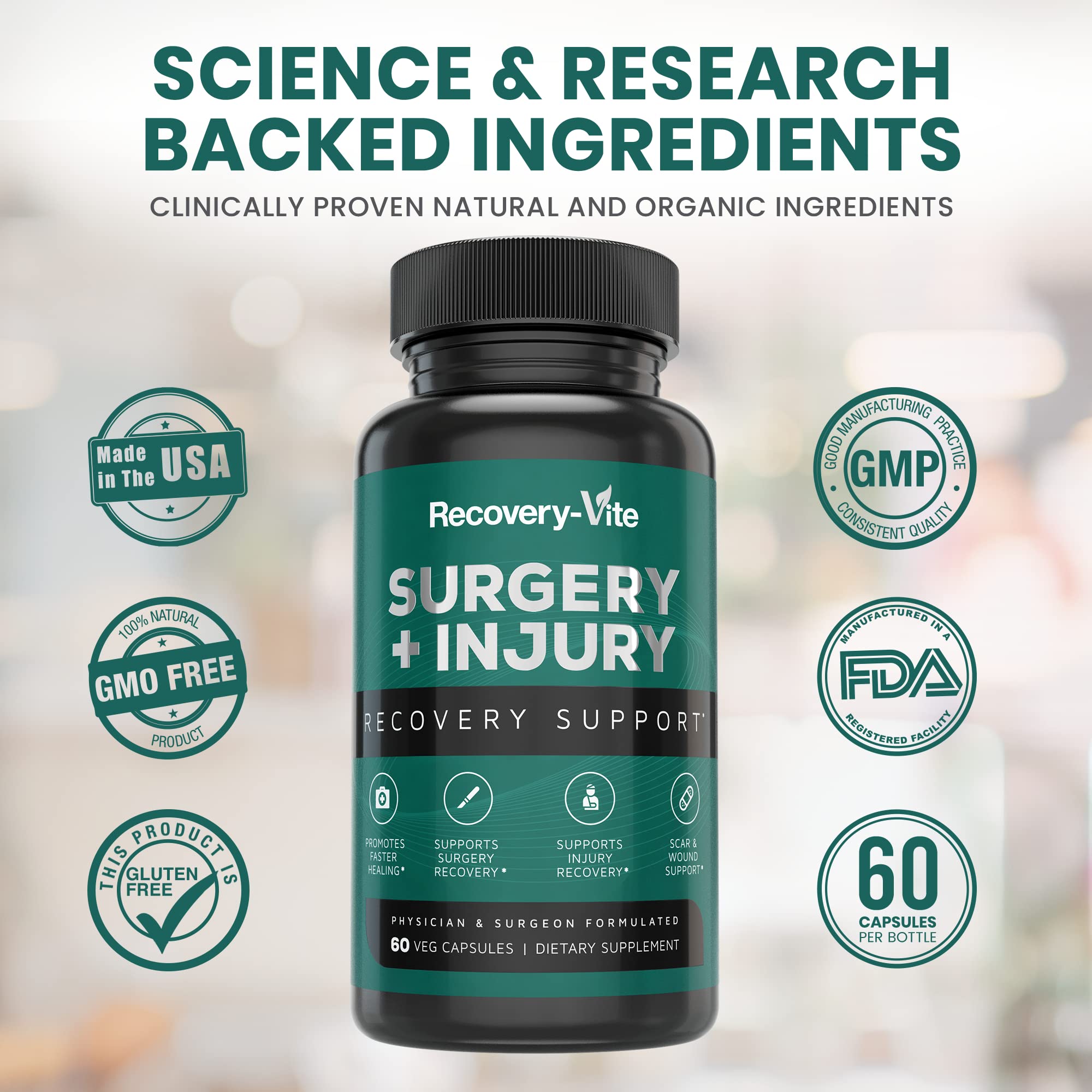 blended vitamins for optimal healing