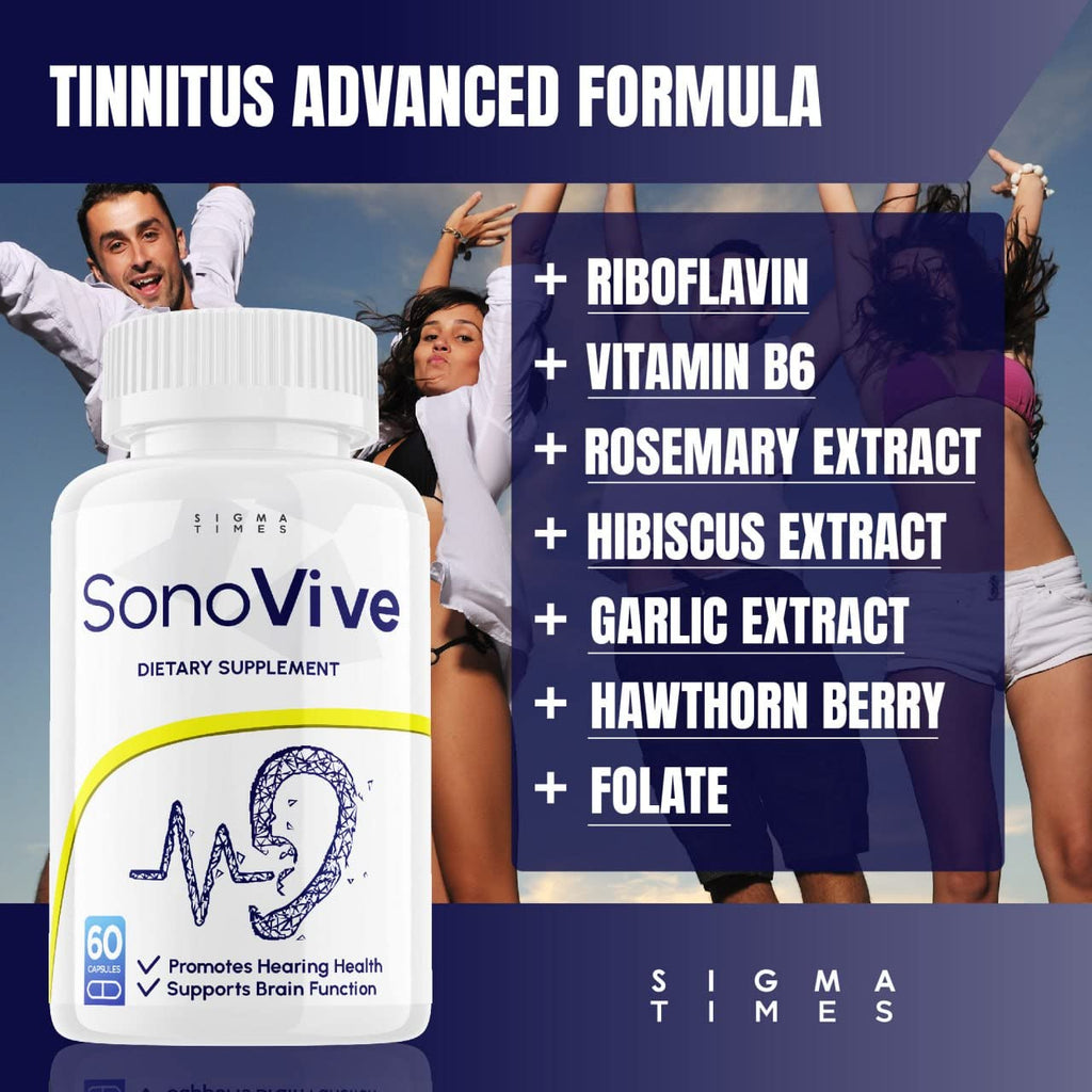 blended vitamins for optimal hearing