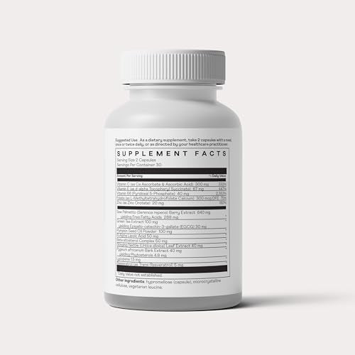 blended vitamins for optimal prostate function