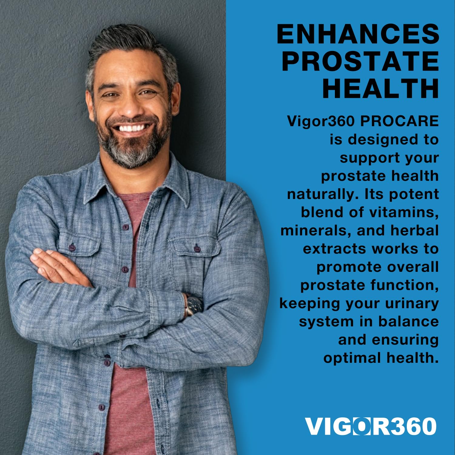 blended vitamins for optimal prostate health