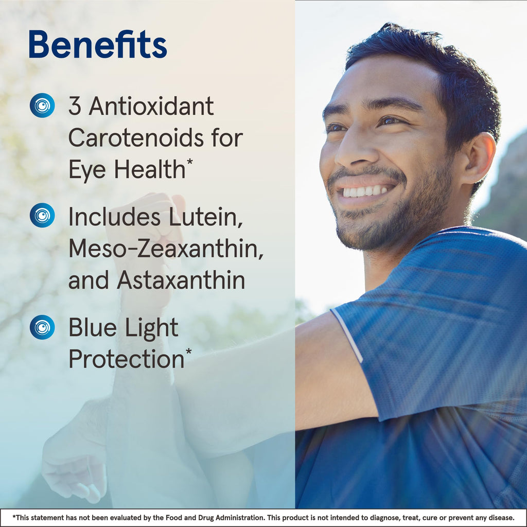 Blended vitamins for optimal vision care