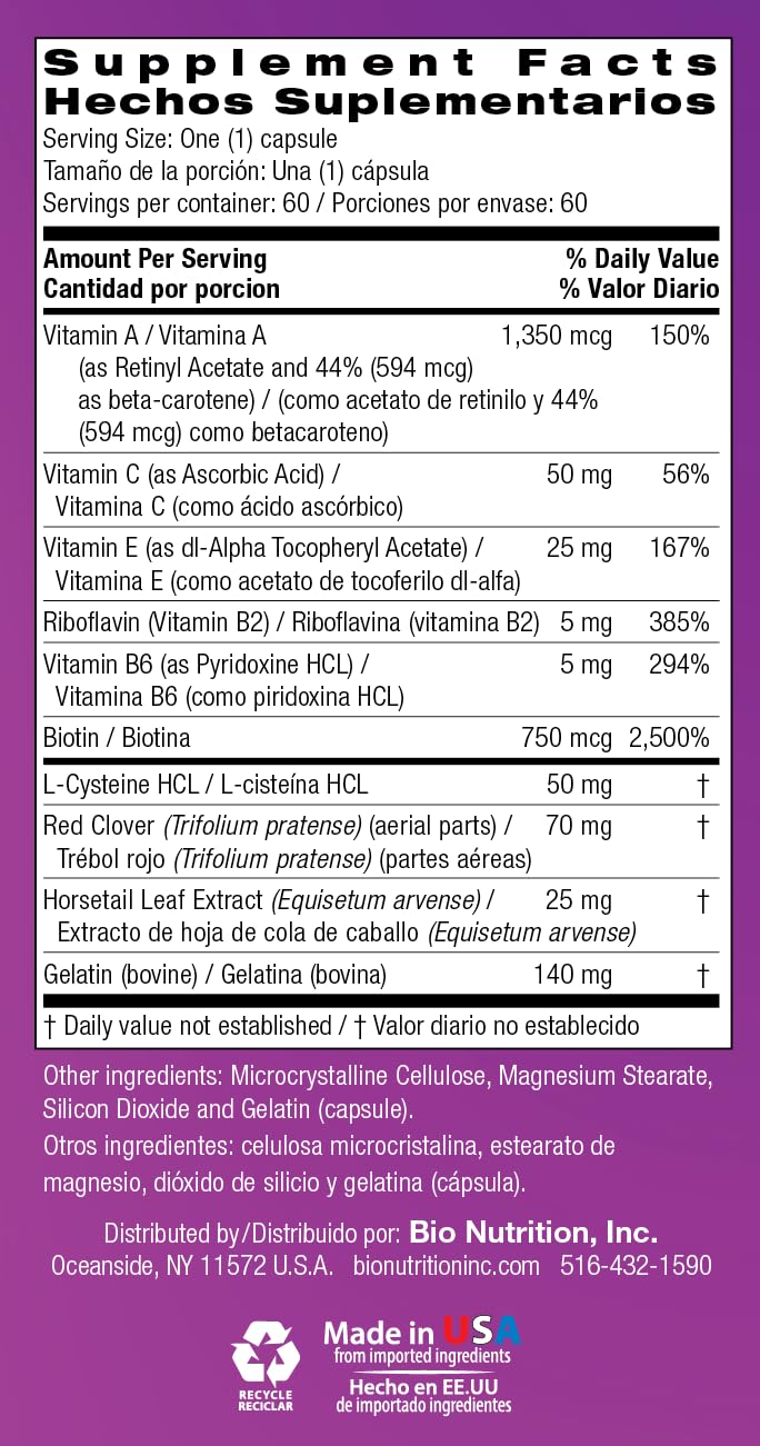 blended vitamins for overall beauty