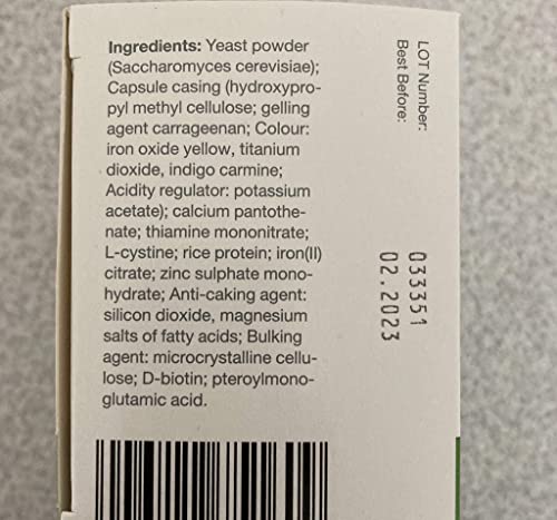 blended vitamins for overall hair health