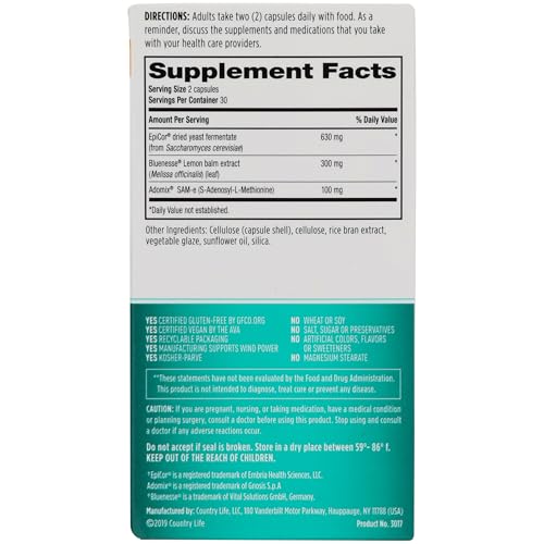 Blended vitamins for overall health
