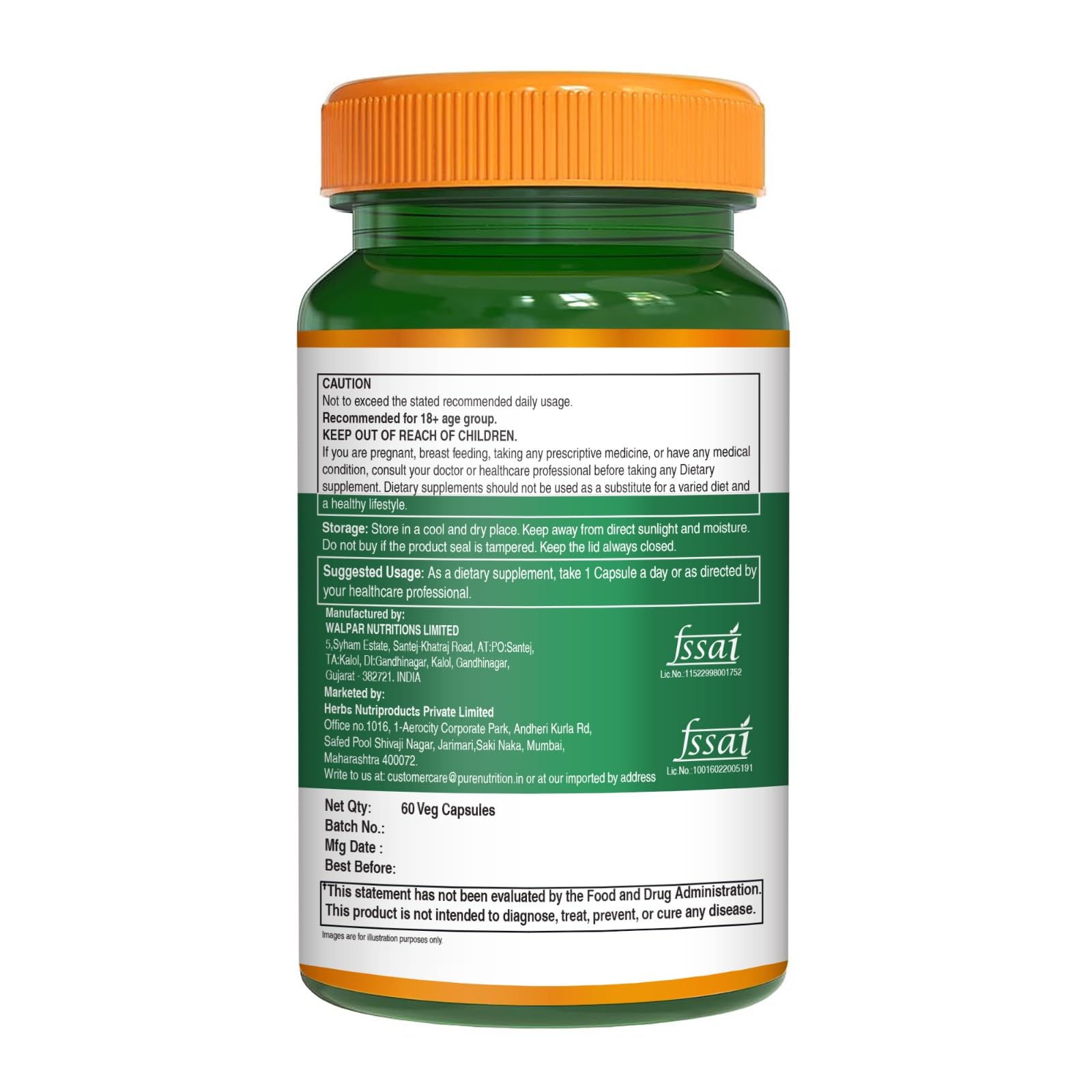 blended vitamins for overall health