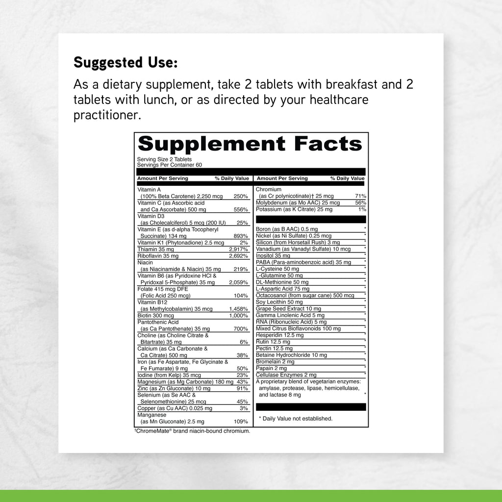 blended vitamins for overall health