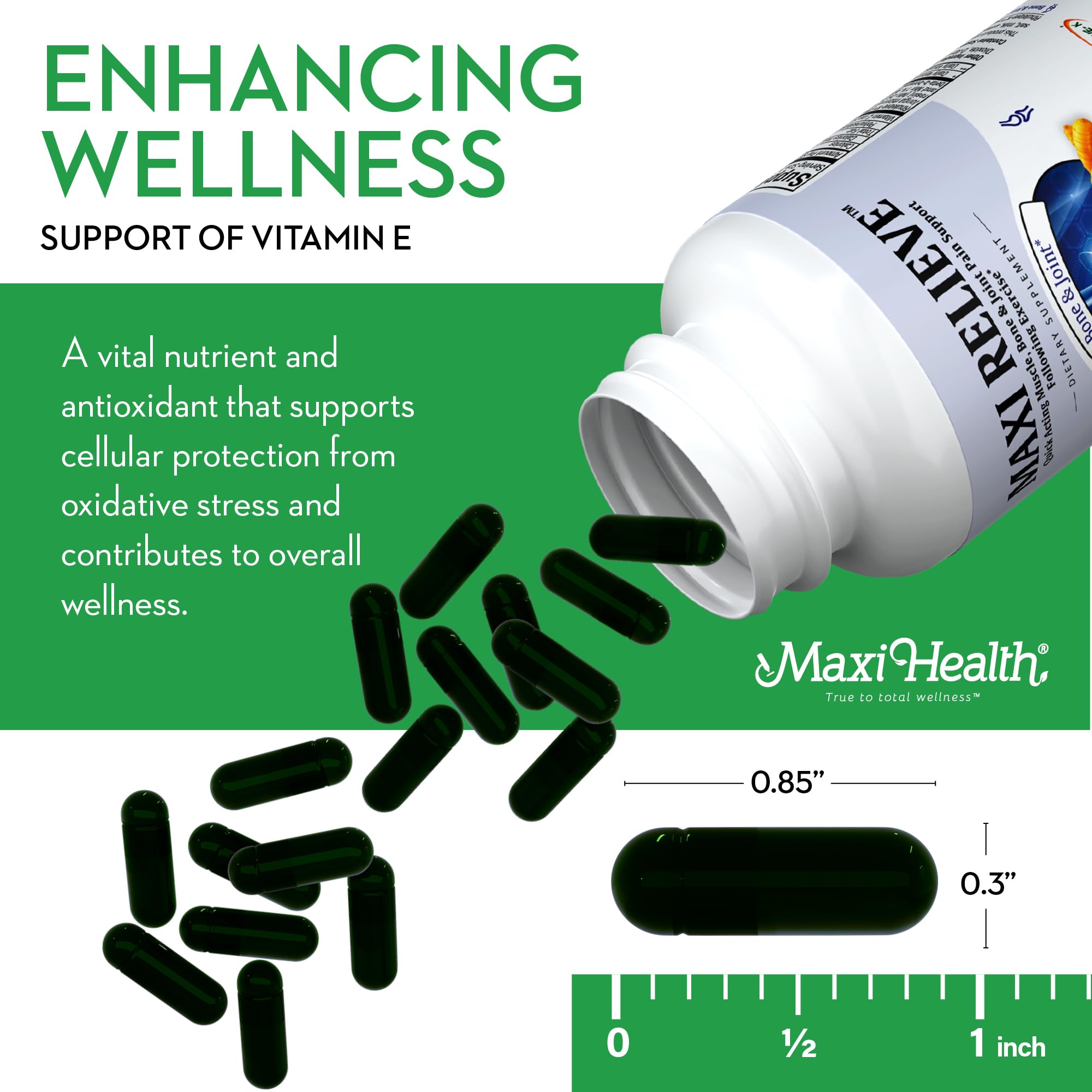 Blended vitamins for overall wellness