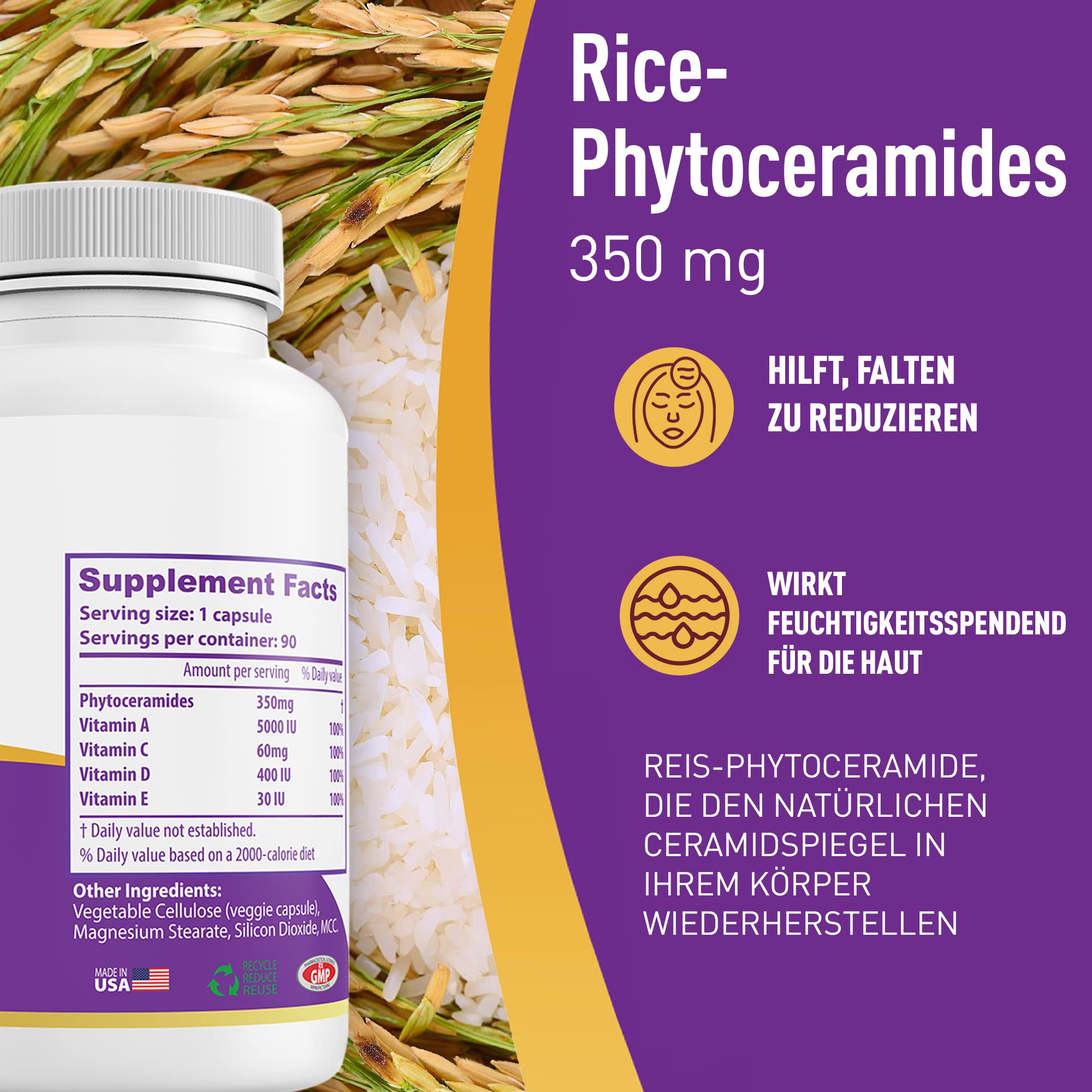 Blended vitamins for overall wellness
