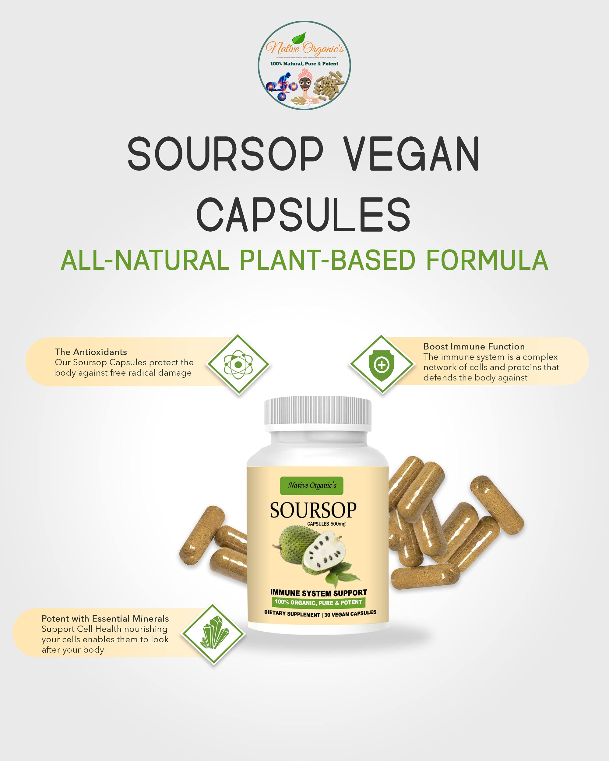 Blended vitamins for overall wellness
