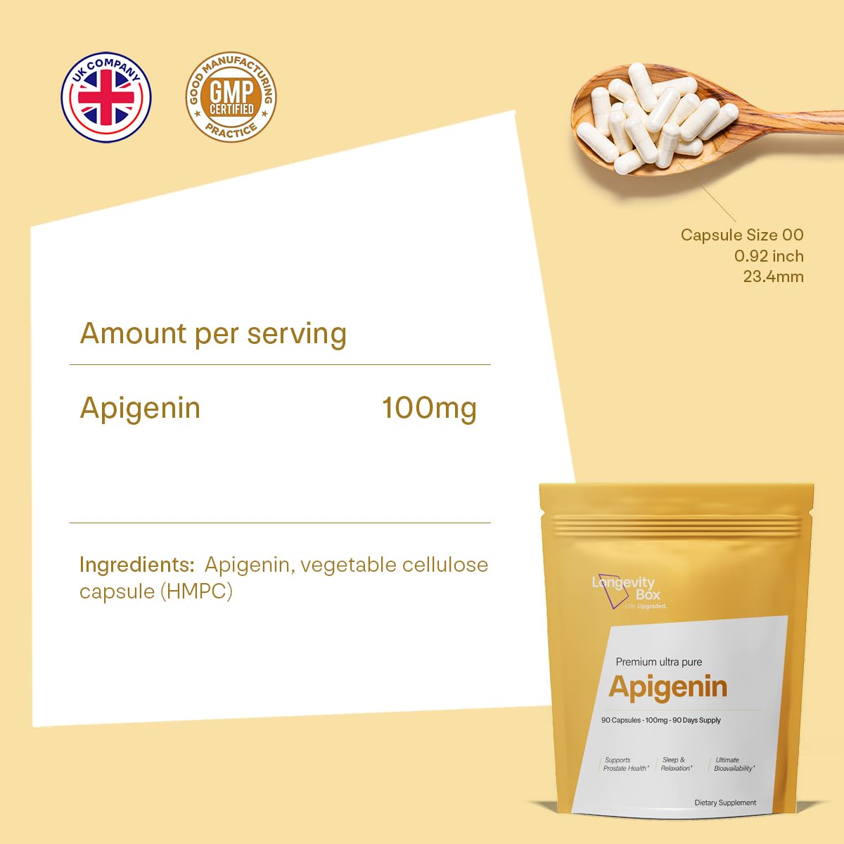 Blended vitamins for overall wellness