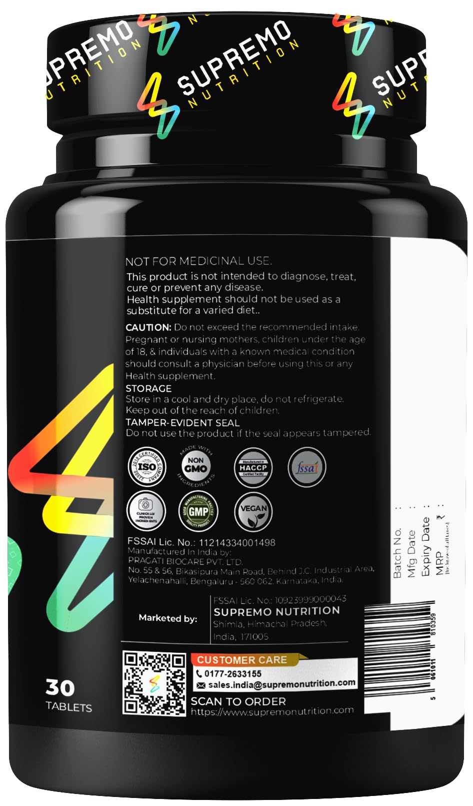 blended vitamins for radiant skin