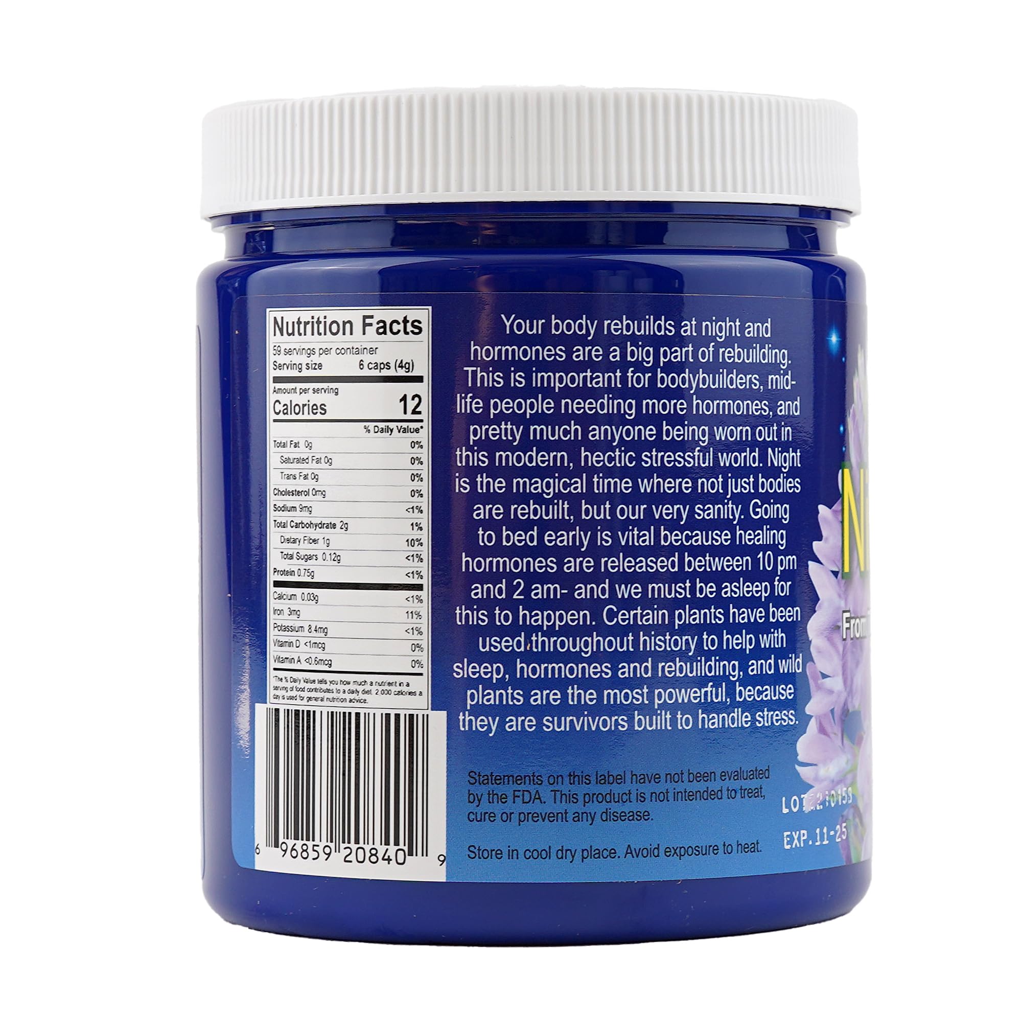 blended vitamins for relaxation