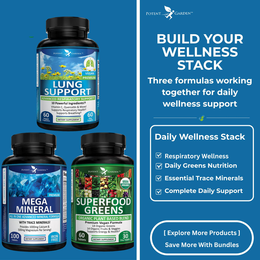 Blended vitamins for respiratory support