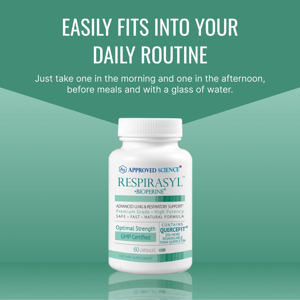 Blended vitamins for respiratory wellness