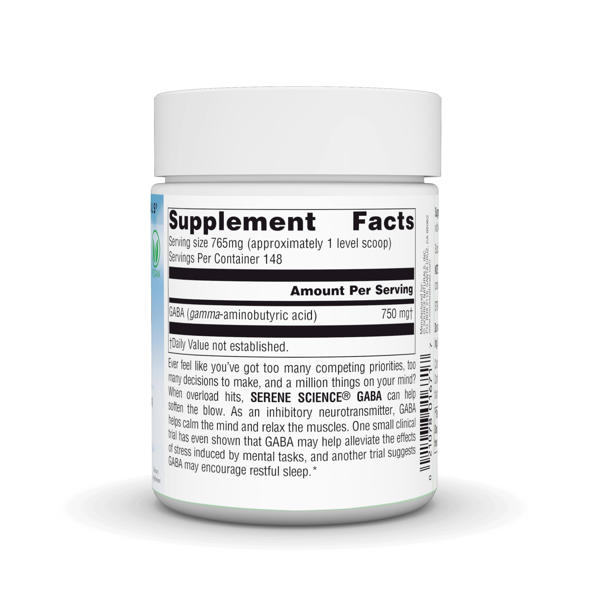 blended vitamins for stress management