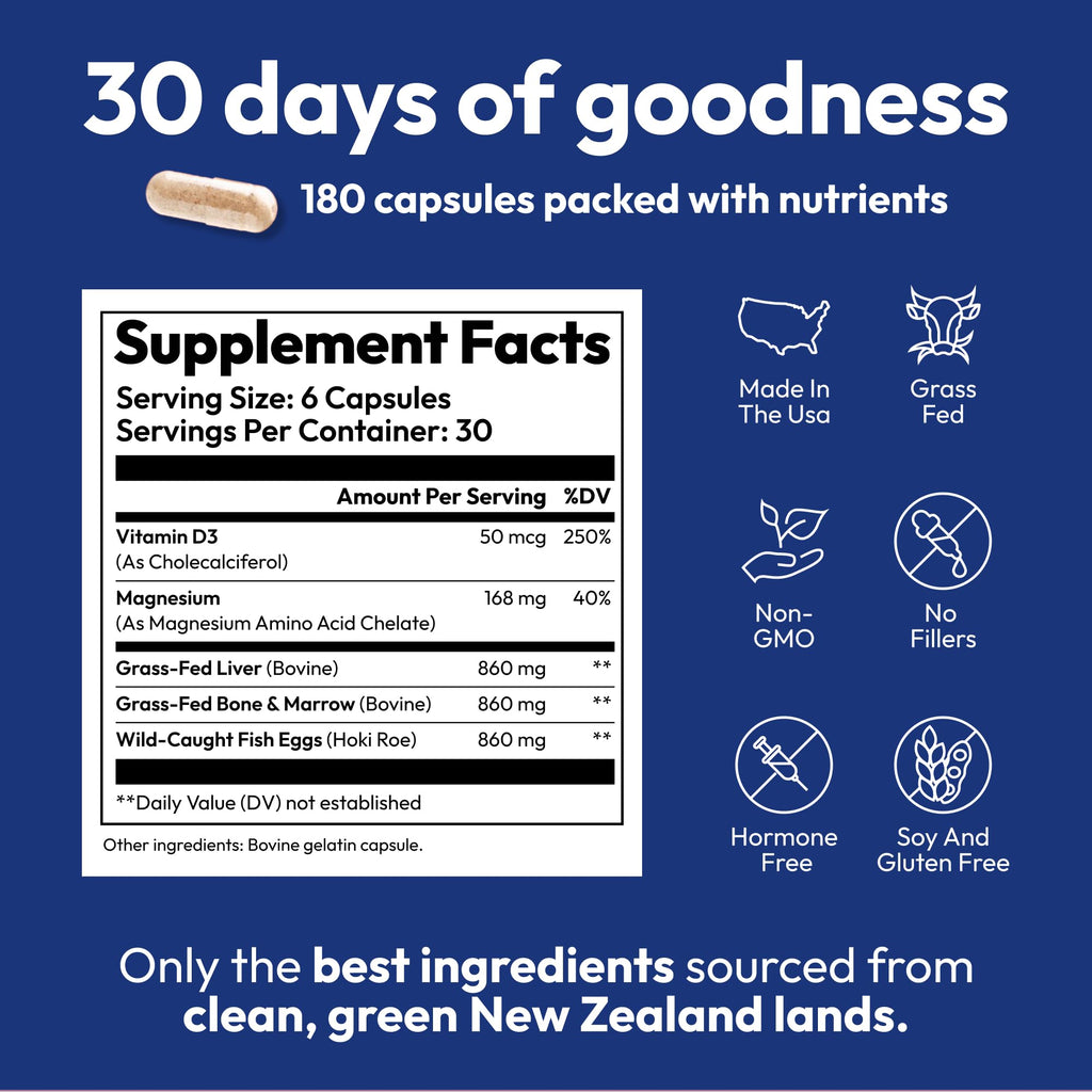 blended vitamins for strong teeth
