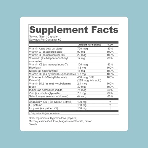 blended vitamins for thicker hair