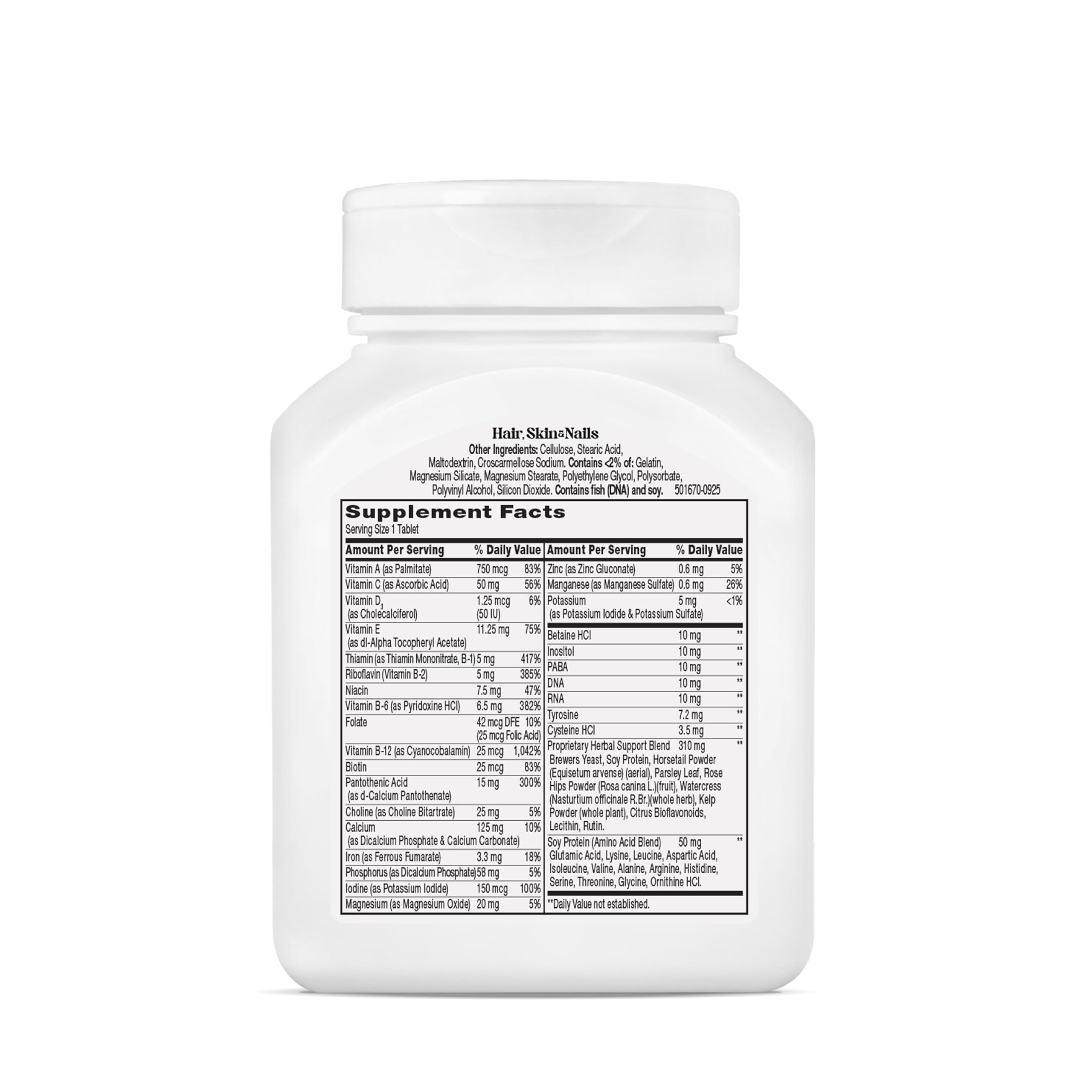 blended vitamins for youthful appearance