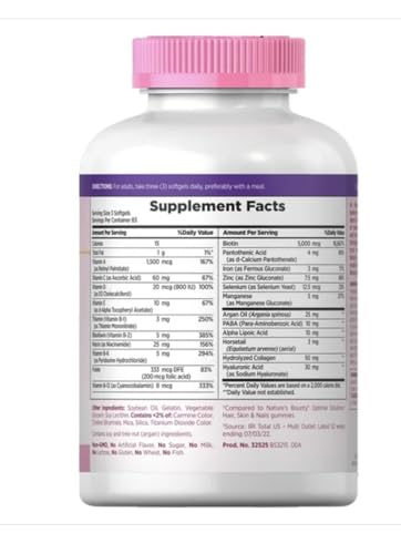 blended vitamins for youthful appearance