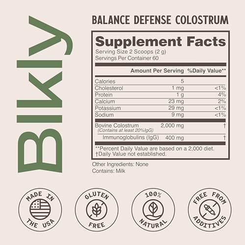 Blended vitamins with colostrum benefits