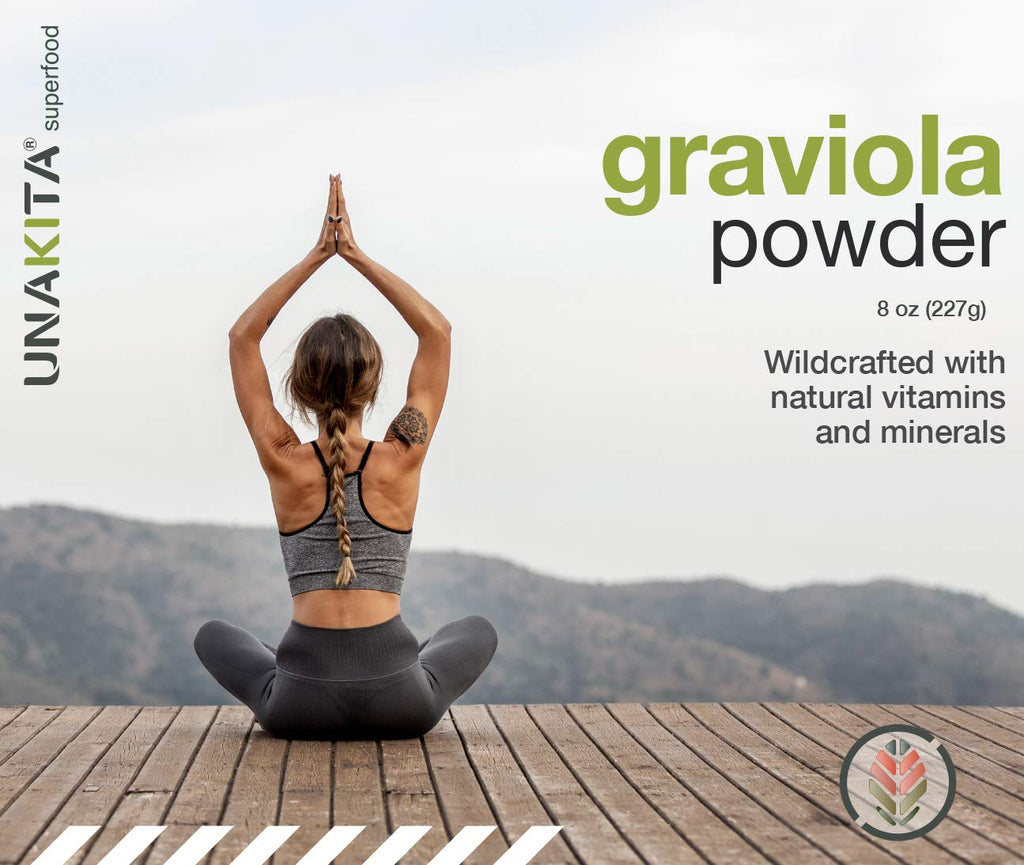 blended vitamins with graviola powder